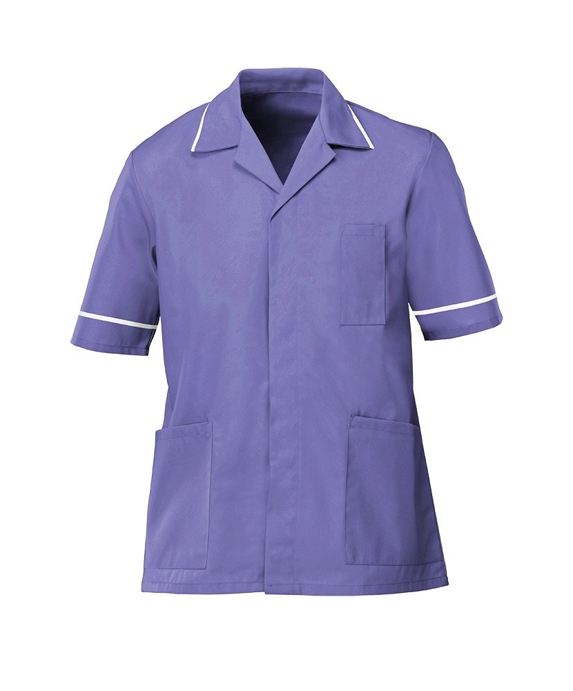 Men’s Lightweight Tunic (Purple with White Trim) - NM48 buy now at ...