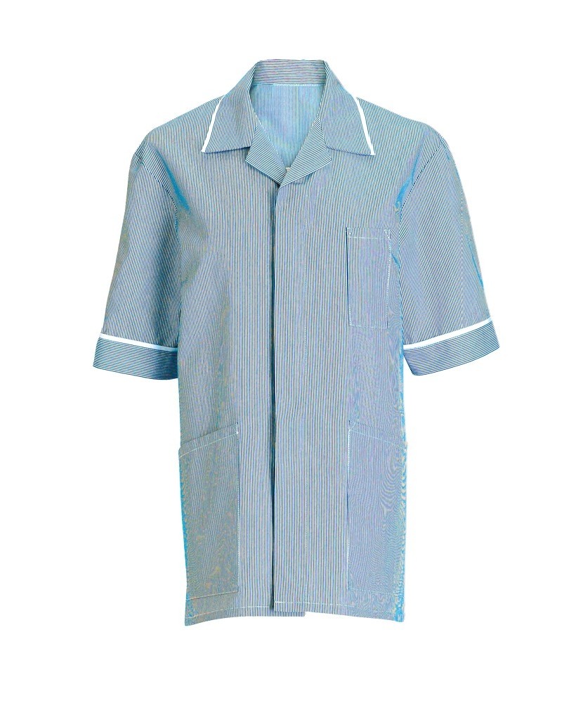 Men’s Stripe Tunic (Blue with White Trim) - NM173 buy now at Healthcare ...