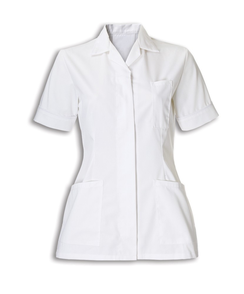 Women’s Healthcare Tunic (White with White Trim) - D313 buy now at ...