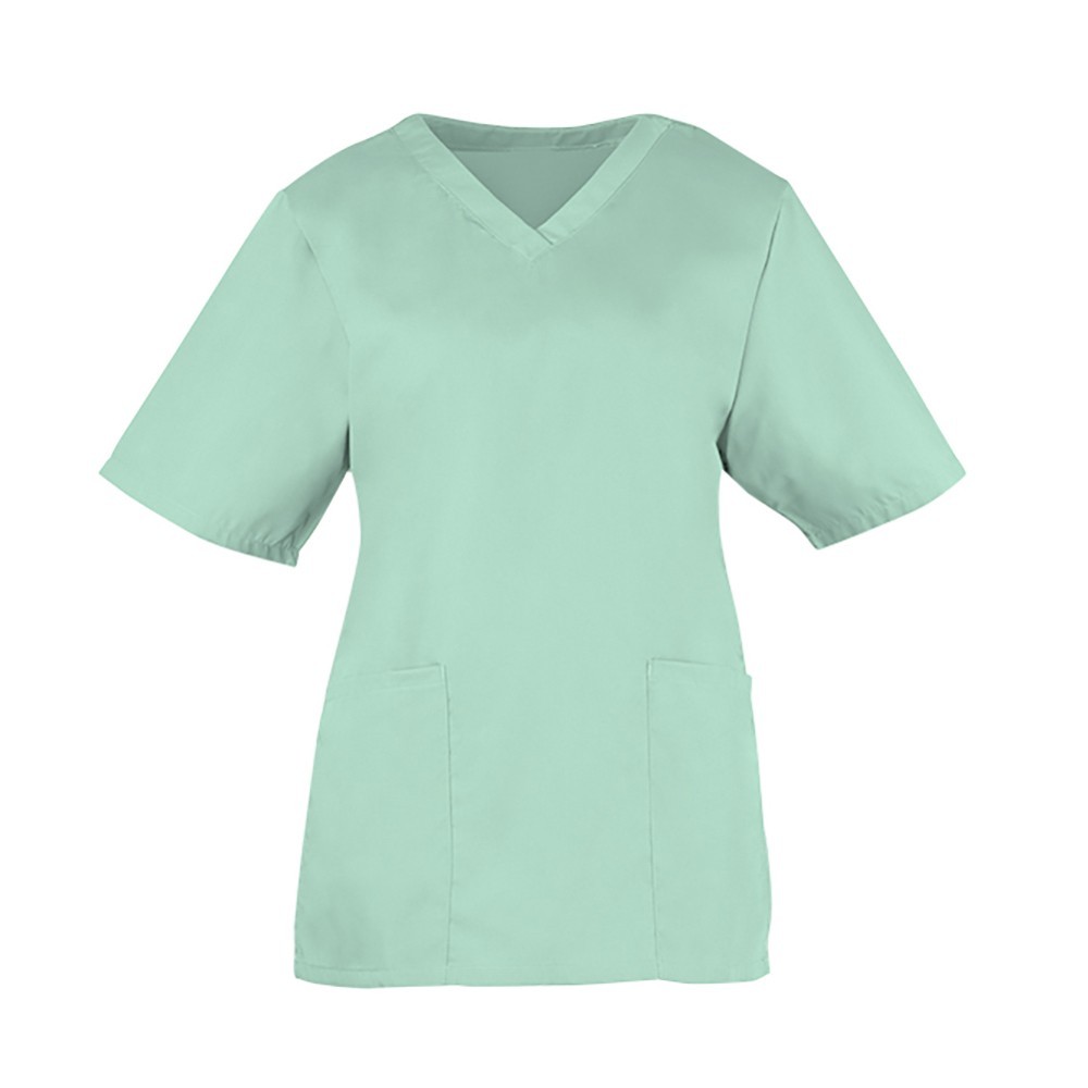 Women's Scrub Tunic (Aqua) - NF26 buy now at Healthcare Tunics & Uniforms