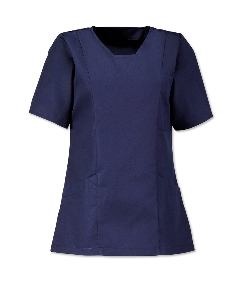 Women's Smart Scrub Tunic (Sailor Navy) - FT503 buy now at Healthcare ...
