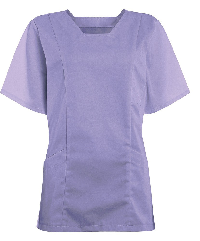 Women's Smart Scrub Tunic (Lilac) - FT503 buy now at Healthcare Tunics ...