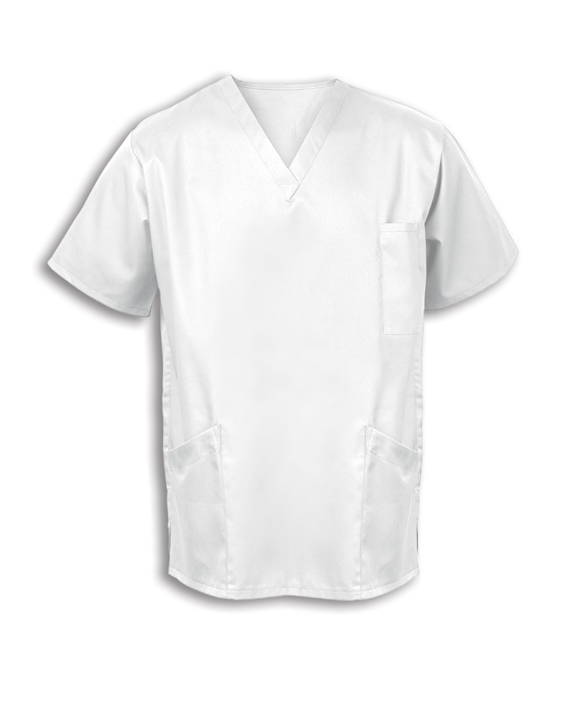 Smart Scrub Tunic (White) - UT404 buy now at Healthcare Tunics & Uniforms